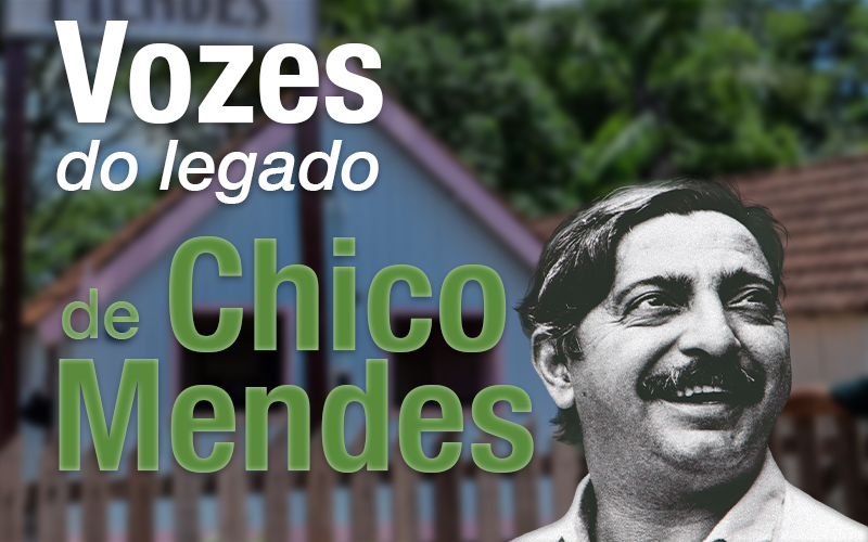 Sabá Marinho relembra Chico Mendes e diz que destruir a Amazônia é ...